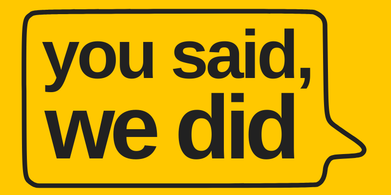 You said, we did: Library improvements you asked for | Library ...