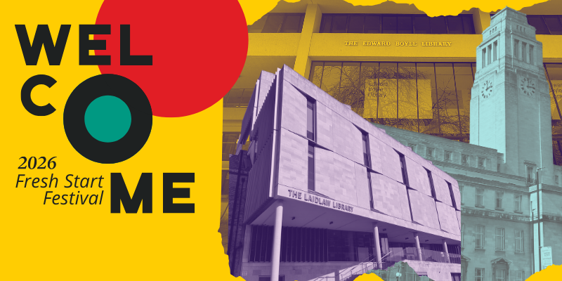 Fresh Start 2026 at your Libraries | Library | University of Leeds